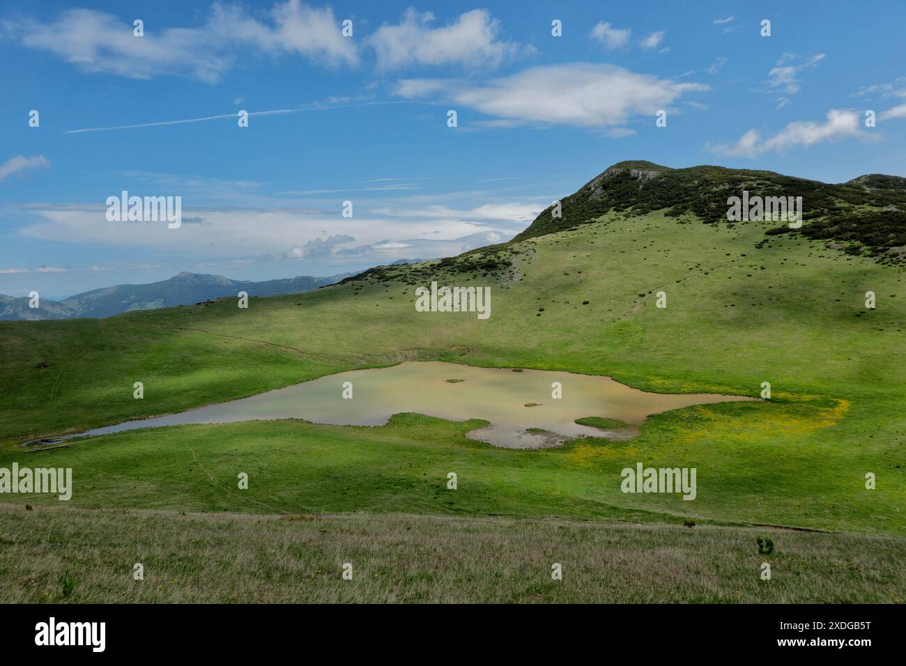 Pusi i Magareve Lake, Peaks of the Balkans Trail, Rugova National Park ...
