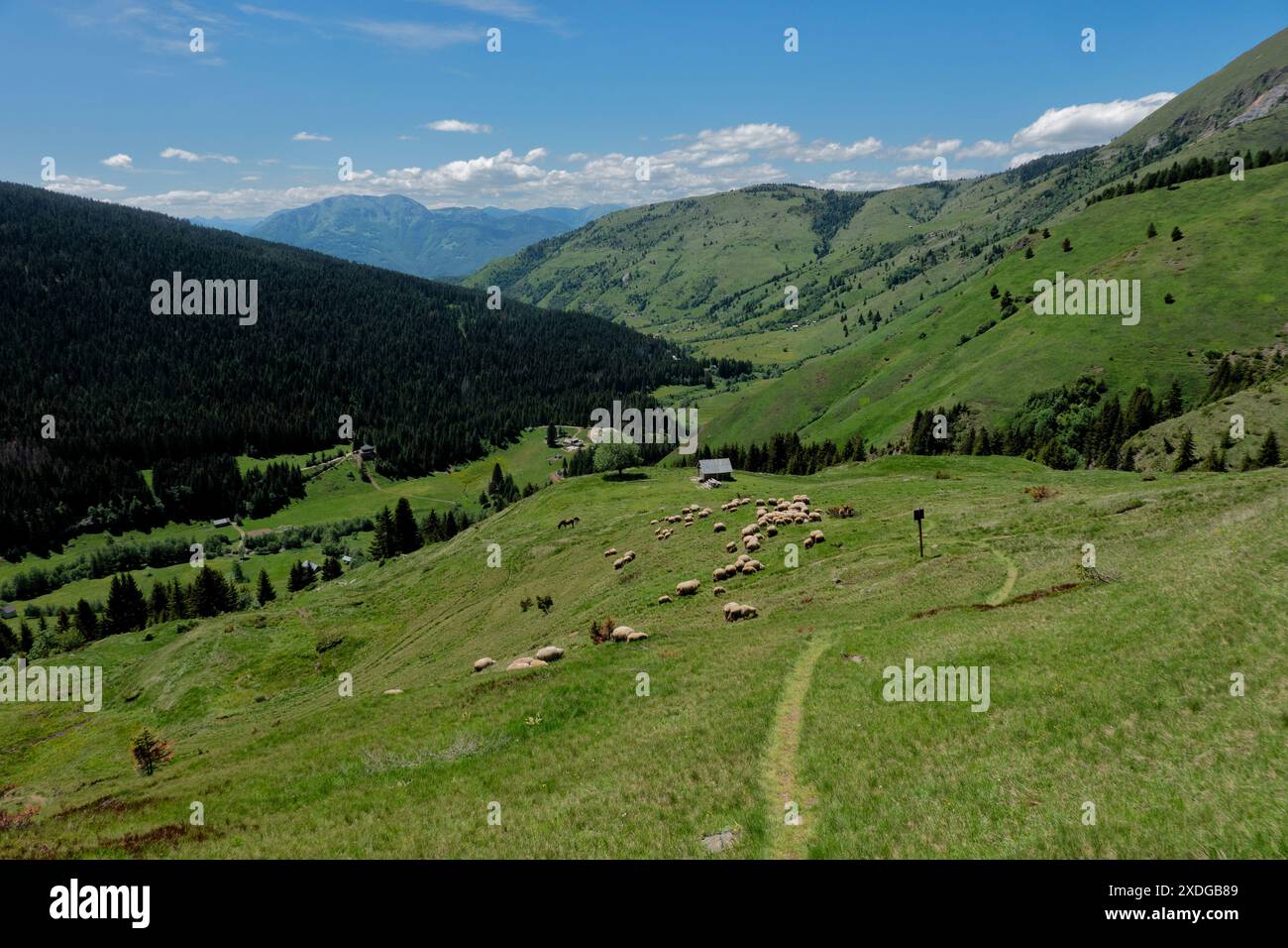 Peaks of the balkans landscape hi-res stock photography and images - Alamy