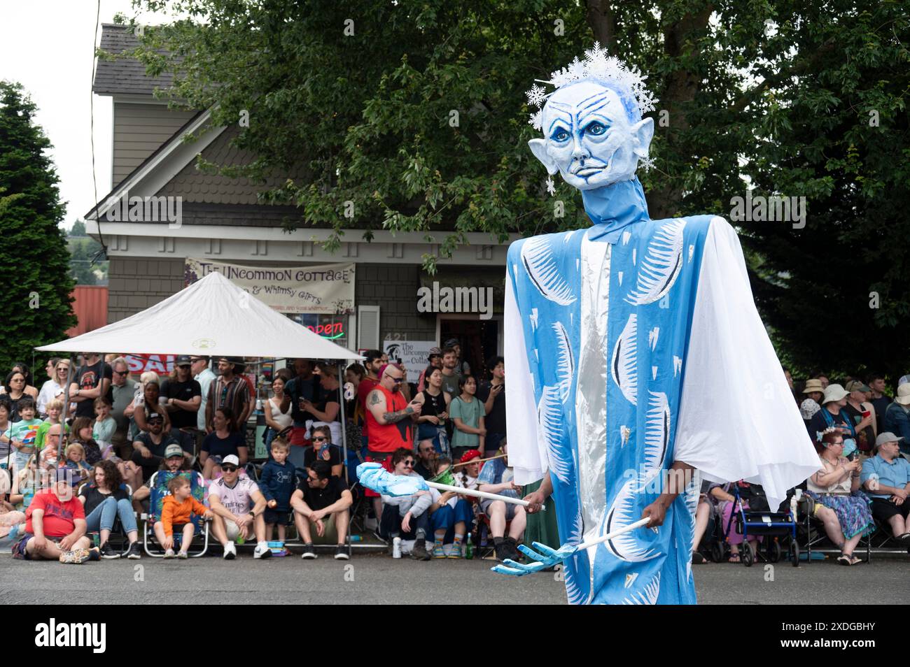 Seattle, Washington, USA. 22nd June, 2024. Thousands celebrate summer ...