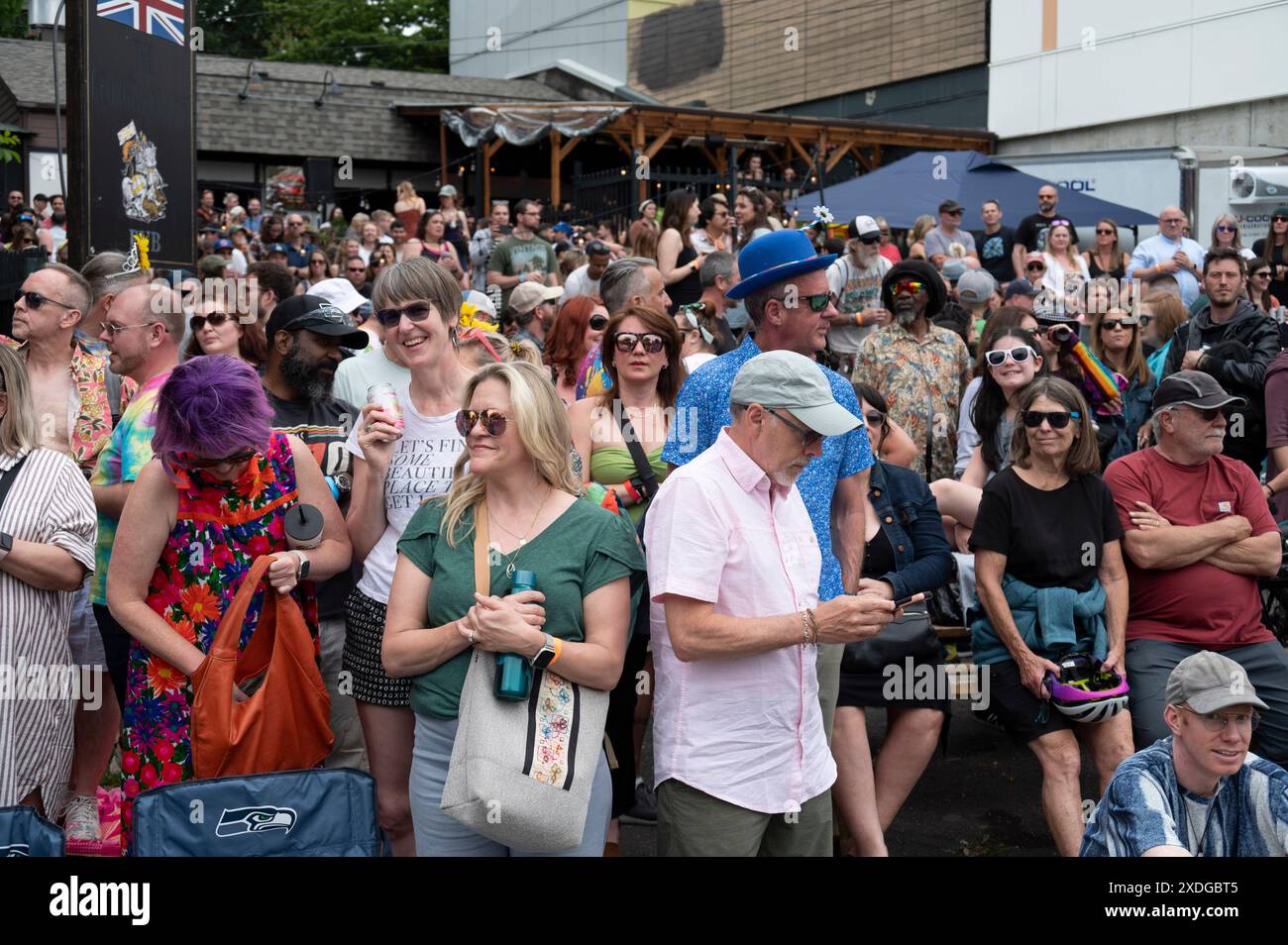 Seattle fremont solstice parade hi-res stock photography and images - Alamy