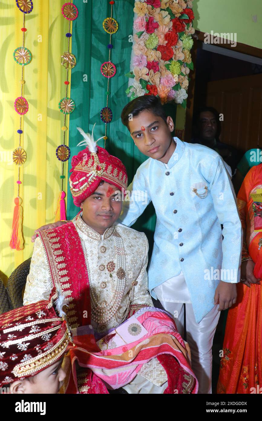 Wedding image with my brother and other rituals and ceremony Stock ...