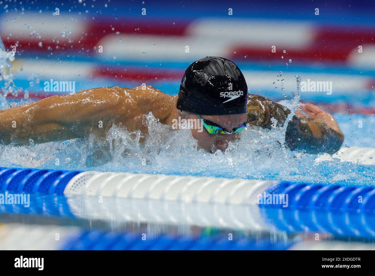 June 22, 2024, Indianapolis, Indiana, USA: CAELEB DRESSEL (Gator Swim ...