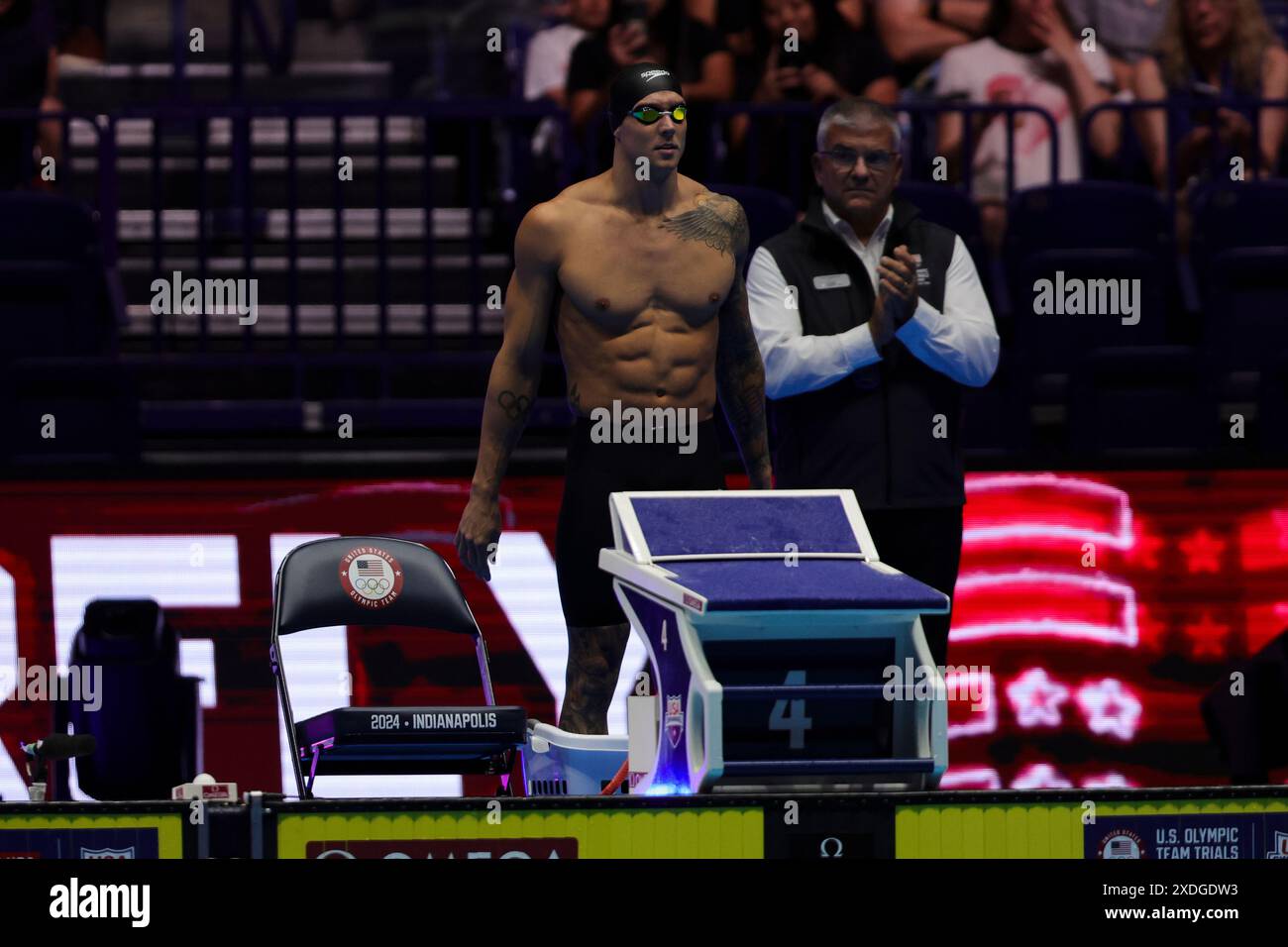 June 22, 2024, Indianapolis, Indiana, USA: CAELEB DRESSEL (Gator Swim ...