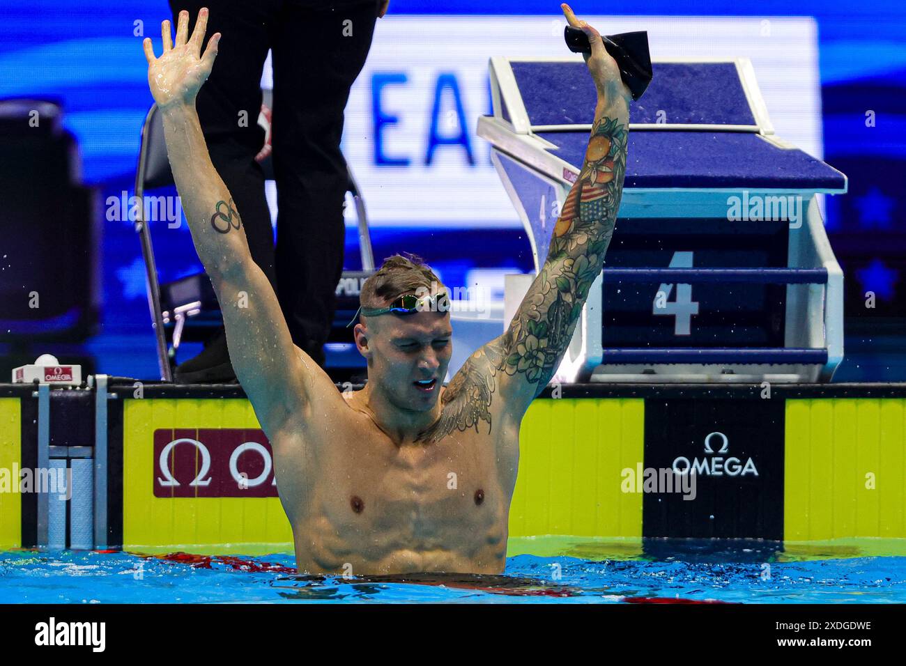 June 22, 2024, Indianapolis, Indiana, USA: CAELEB DRESSEL (Gator Swim ...