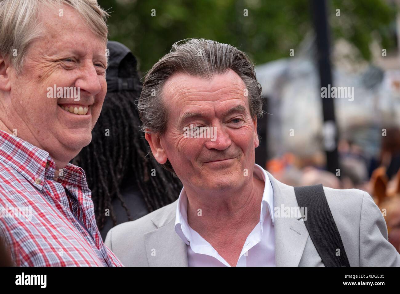 London, UK. 22nd June, 2024. Feargal Sharkey, former frontman of the ...