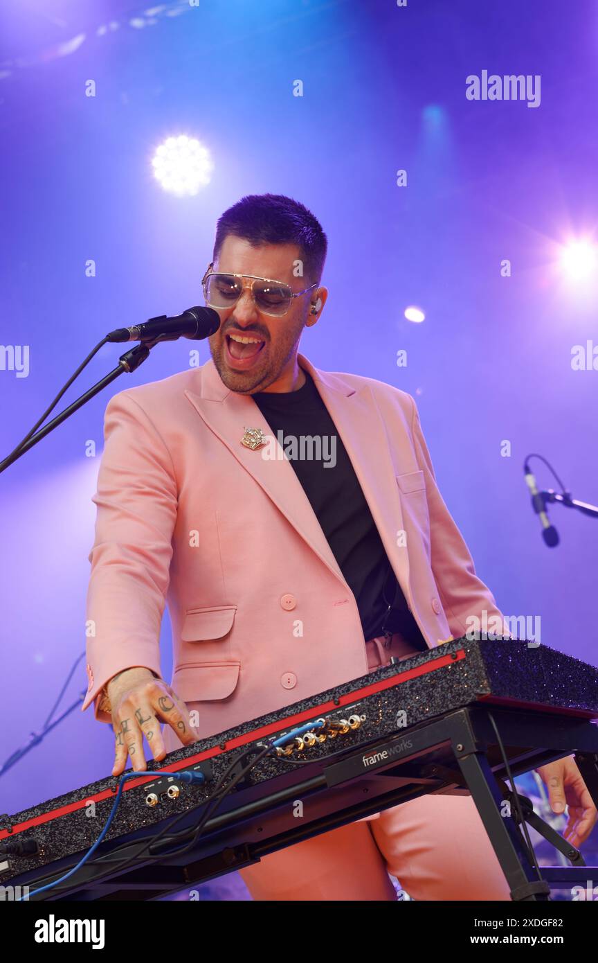 Montreal, Canada. June 22nd 2024. King Melrose performs on stage at the ...