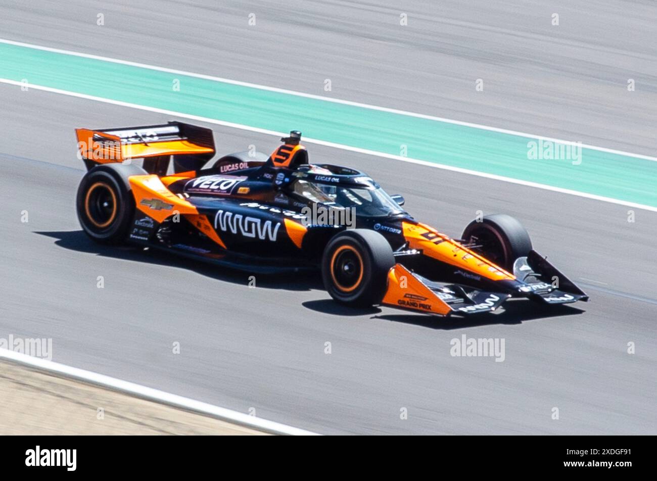 June 22 2024 Monterey, CA, U.S.A. Arrow McLaren SP driver Pato O'Ward ...