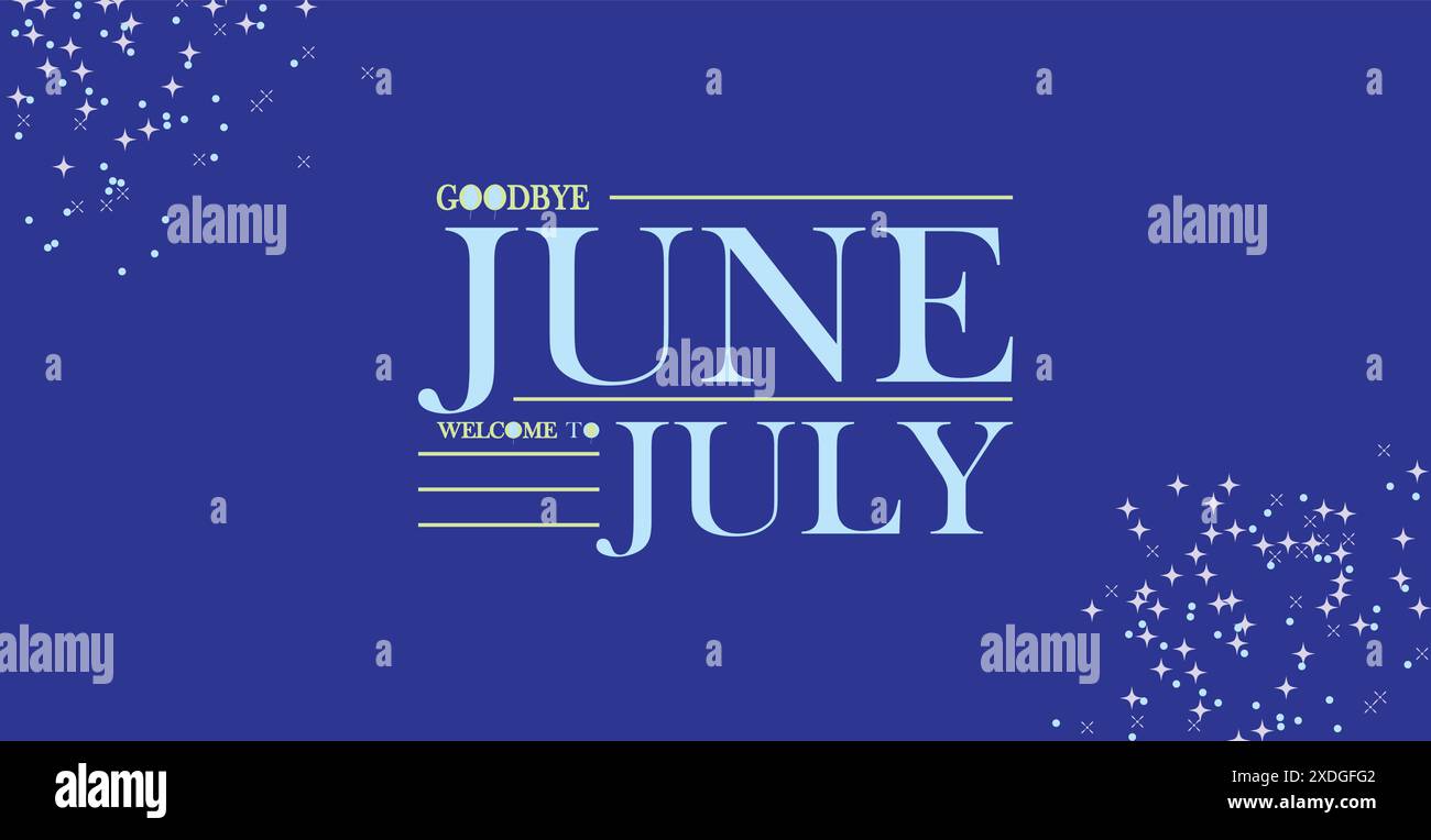 Seasonal change from June to July, showcasing vibrant colors of nature ...