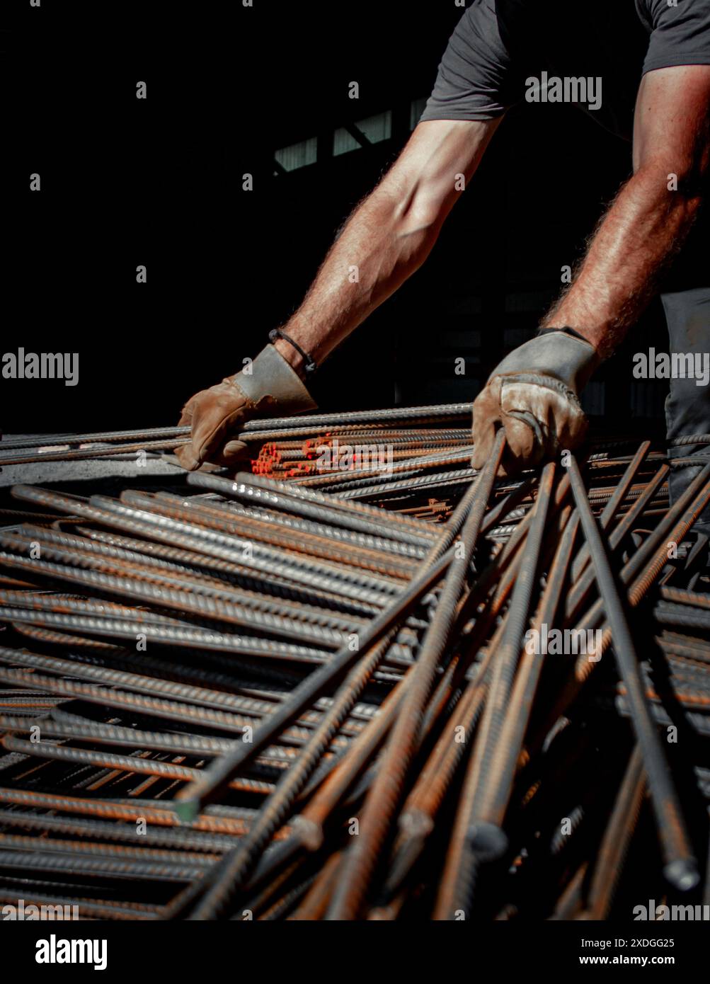 Rebar in storage hi-res stock photography and images - Alamy