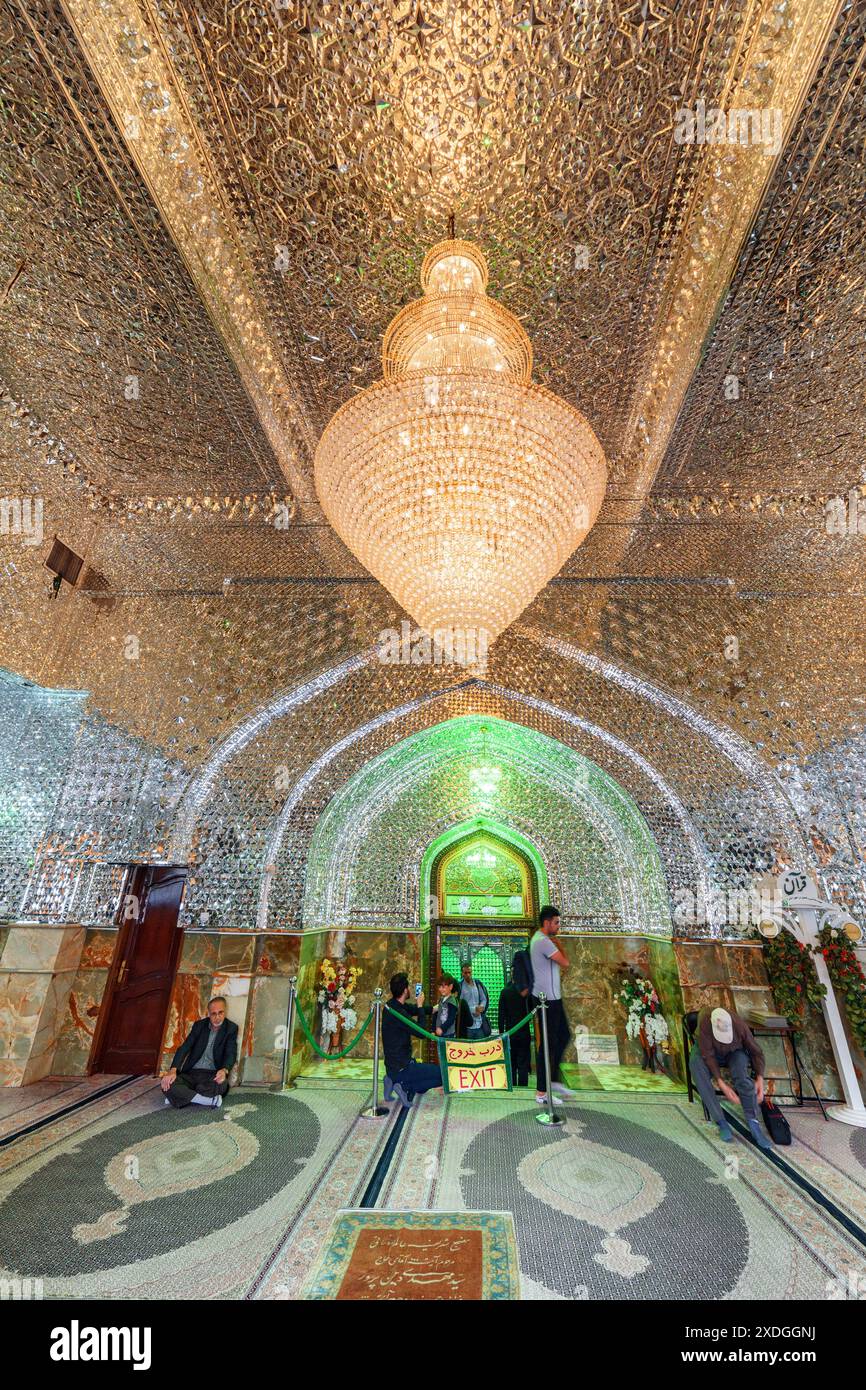 Tehran, Iran - 18 October, 2018: Scenic view of prayer hall in ...