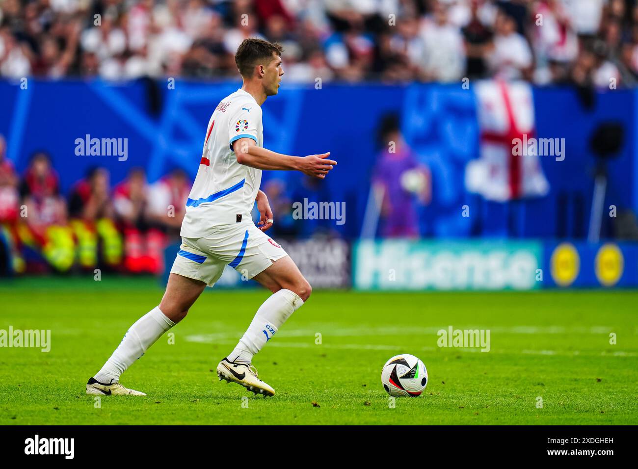 Robin Hranac (Tschechien, #04) GER, Georgien vs. Tschechien, Fussball ...