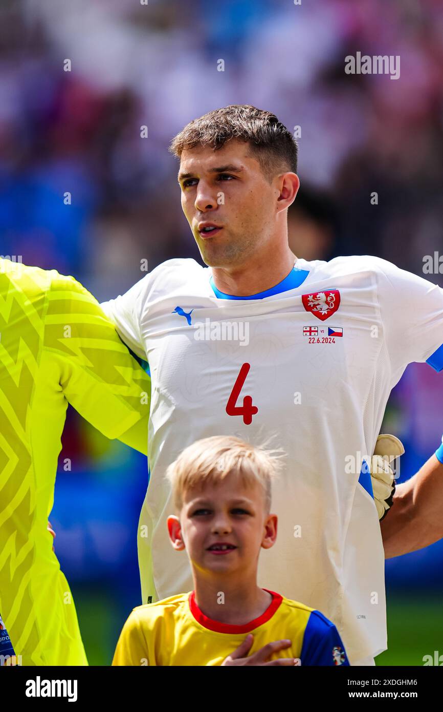 Robin Hranac (Tschechien, #04) GER, Georgien vs. Tschechien, Fussball ...