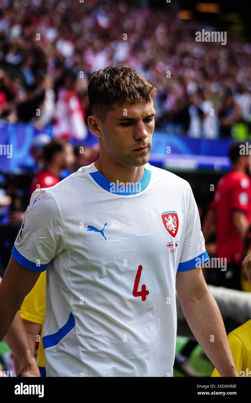 Robin Hranac (Tschechien, #04) GER, Georgien vs. Tschechien, Fussball ...