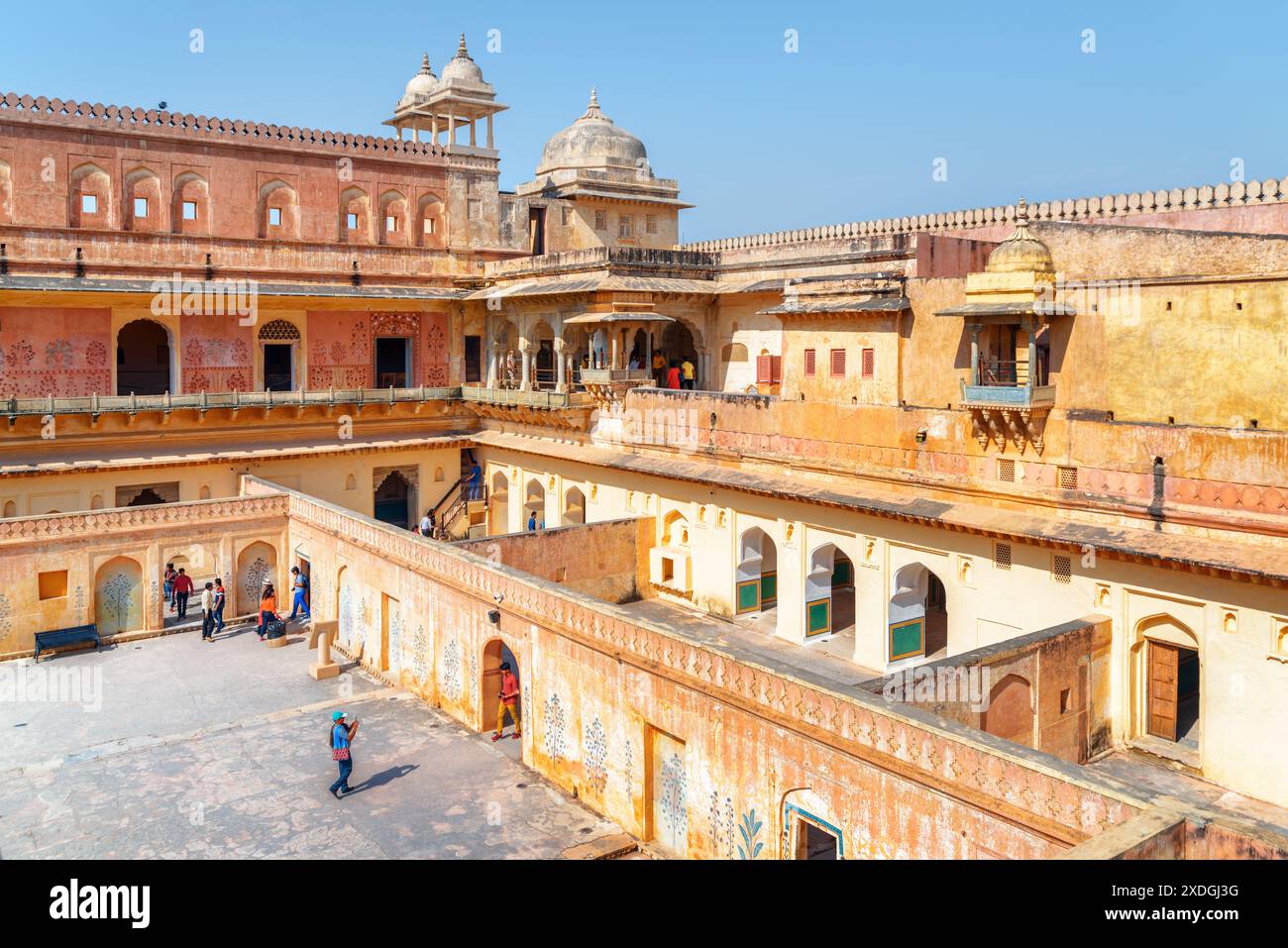 Jaipur, India - 12 November, 2018: Gorgeous view of the Palace of Man ...