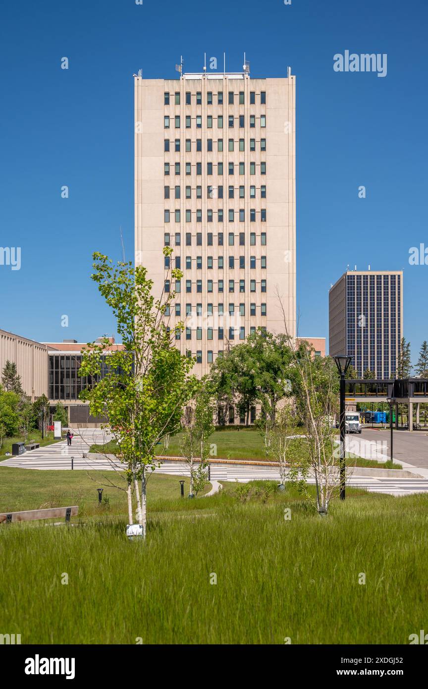 Calgary, Alberta - June 20, 2024: Exterior of the Education Classroom ...