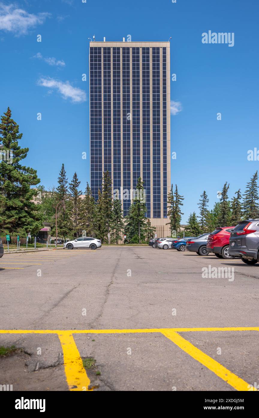 Calgary, Alberta - June 20, 2024: Exterior of the Social Sciences ...
