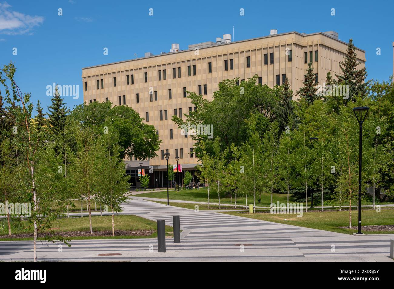 Calgary, Alberta - June 20, 2024: University of Calgary Science B ...