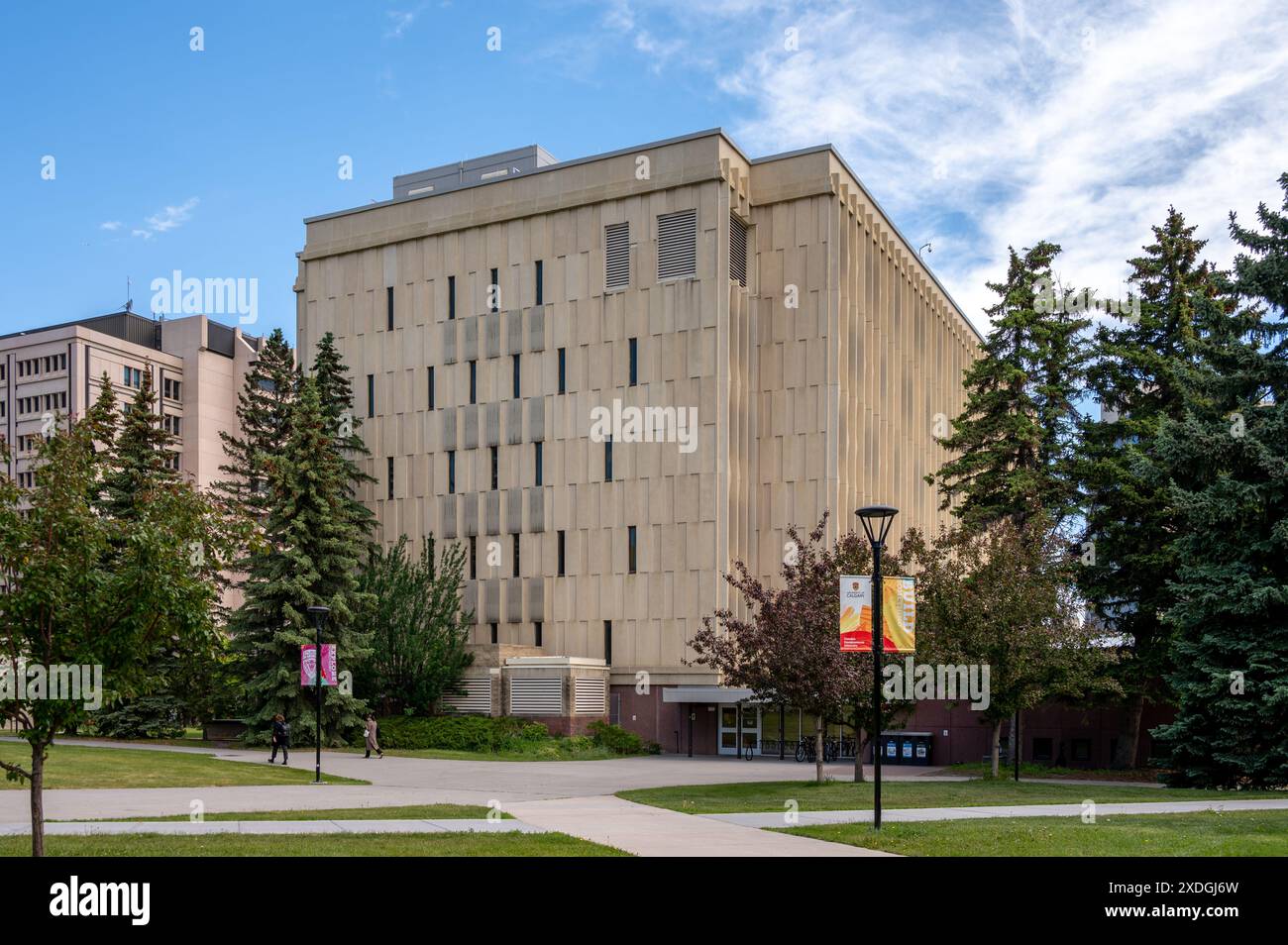 University of calgary brutalism hi-res stock photography and images - Alamy