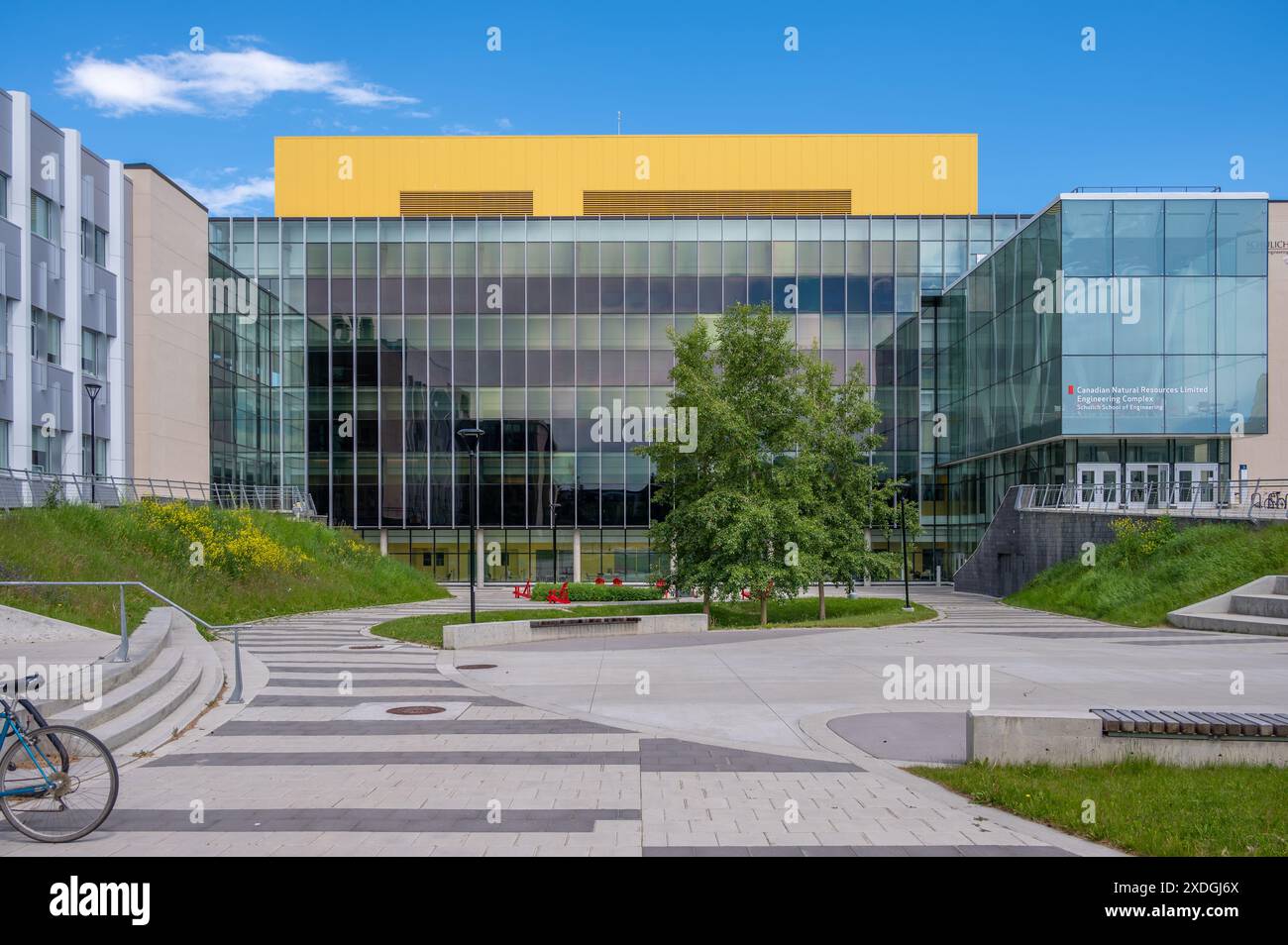 Calgary, Alberta - June 20, 2024: University of Calgary Schulich School ...