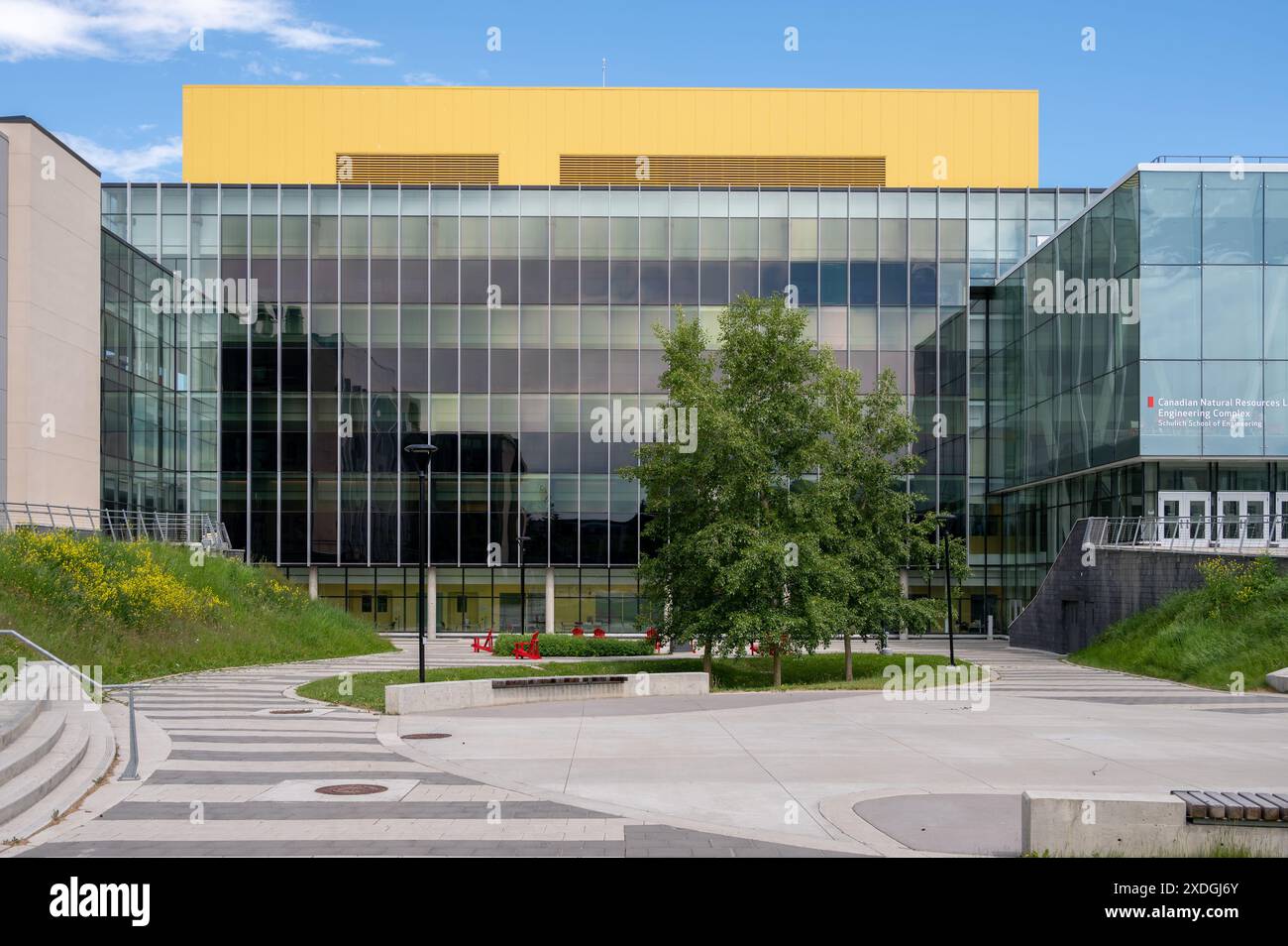 Calgary, Alberta - June 20, 2024: University of Calgary Schulich School ...