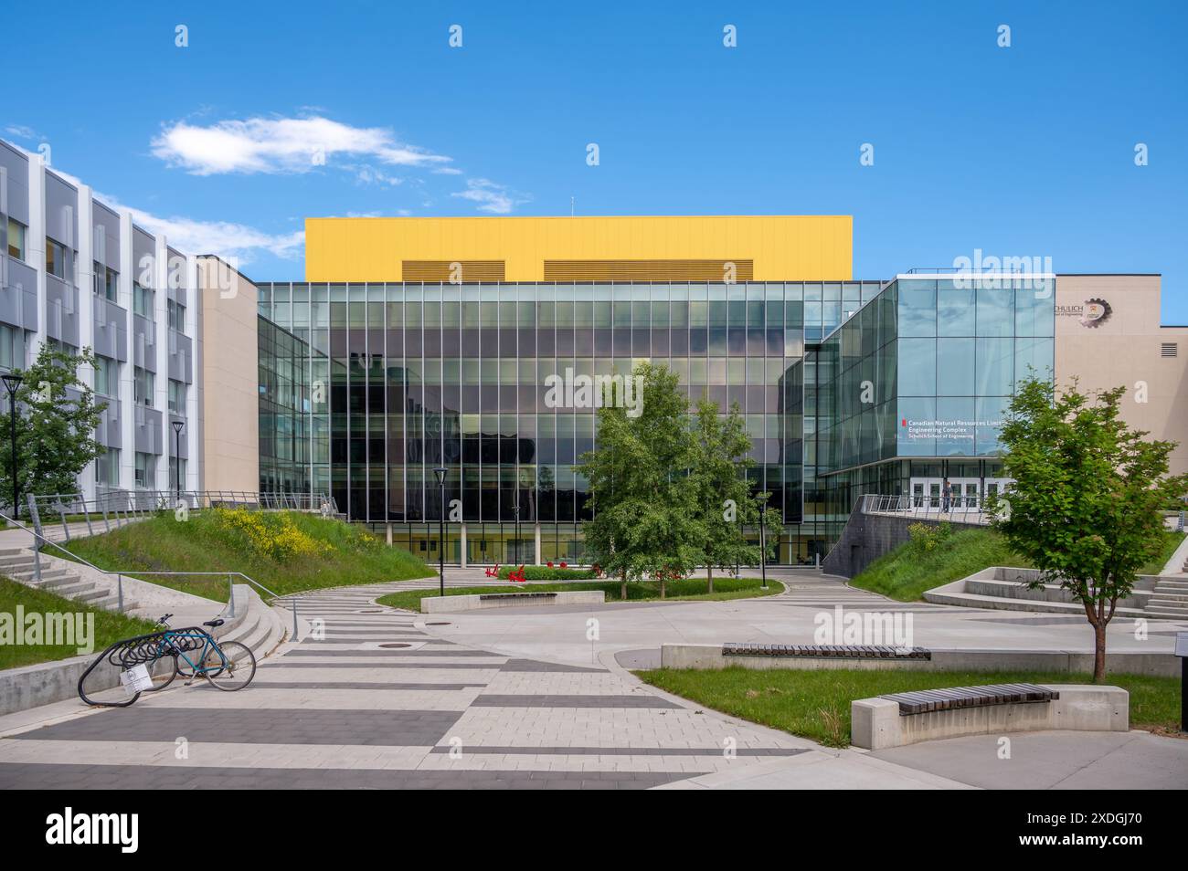 Calgary, Alberta - June 20, 2024: University of Calgary Schulich School ...