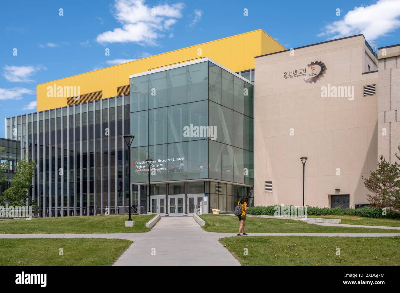 Calgary, Alberta - June 20, 2024: University of Calgary Schulich School ...