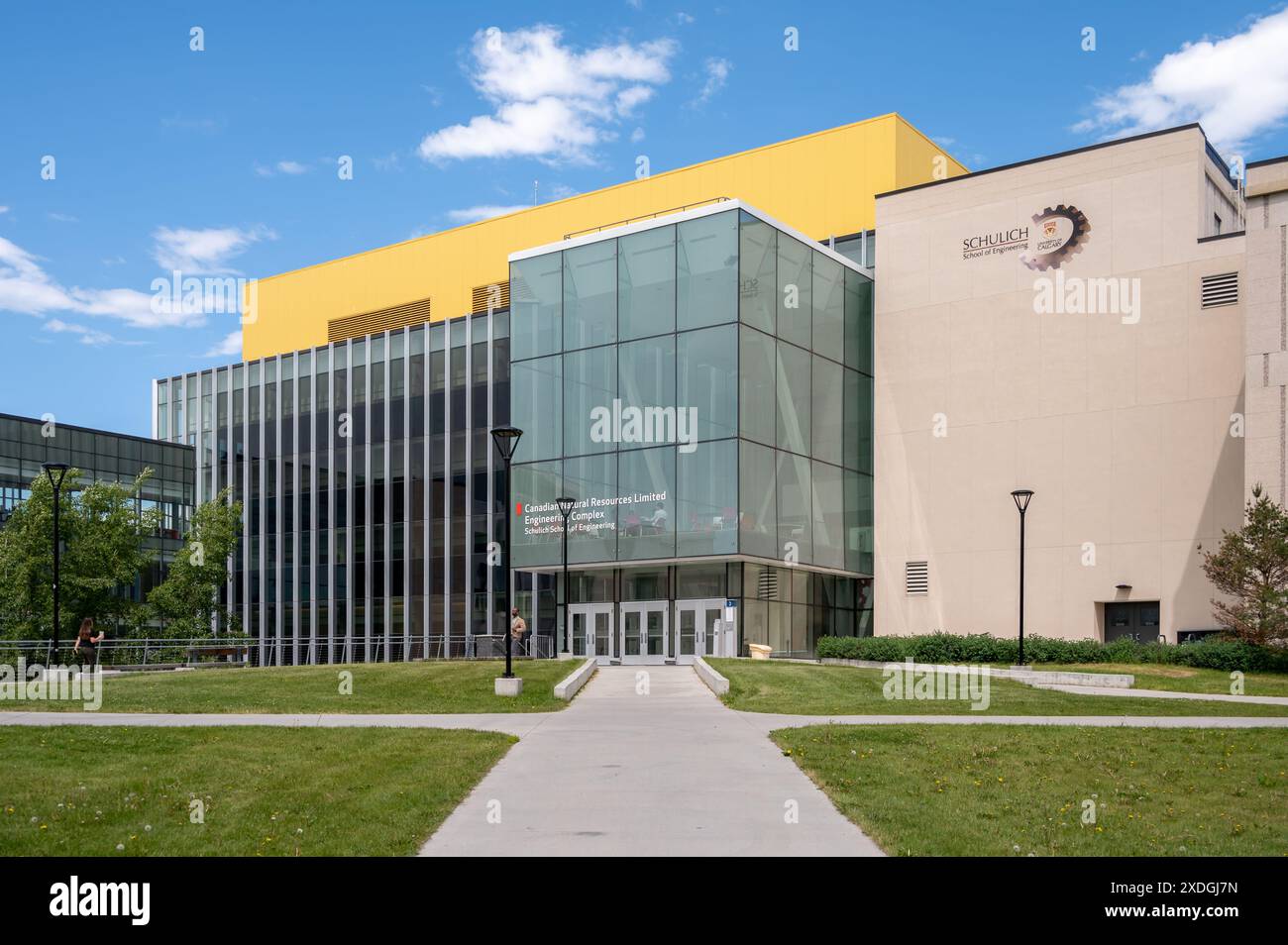 Calgary, Alberta - June 20, 2024: University of Calgary Schulich School ...