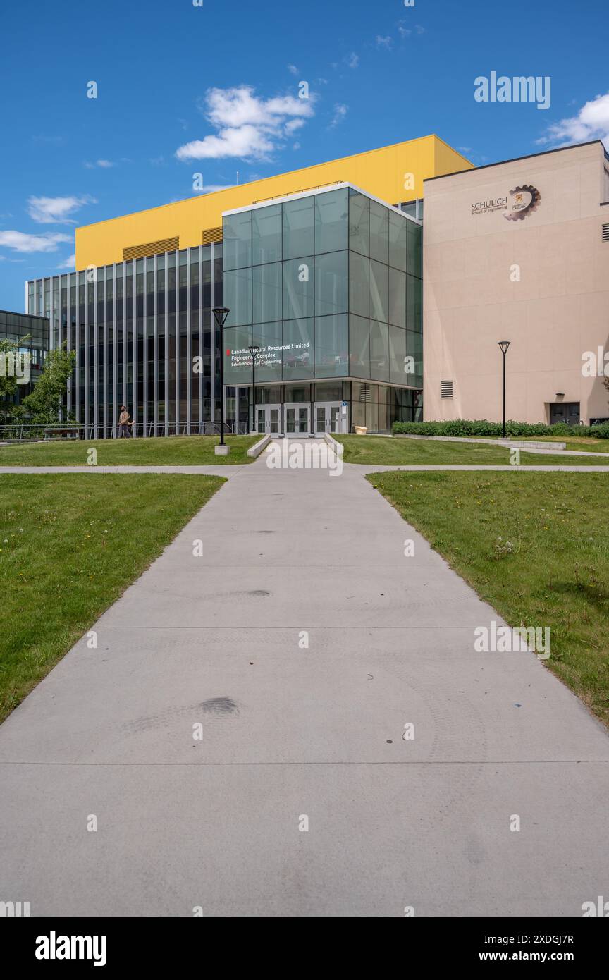 Calgary, Alberta - June 20, 2024: University of Calgary Schulich School ...