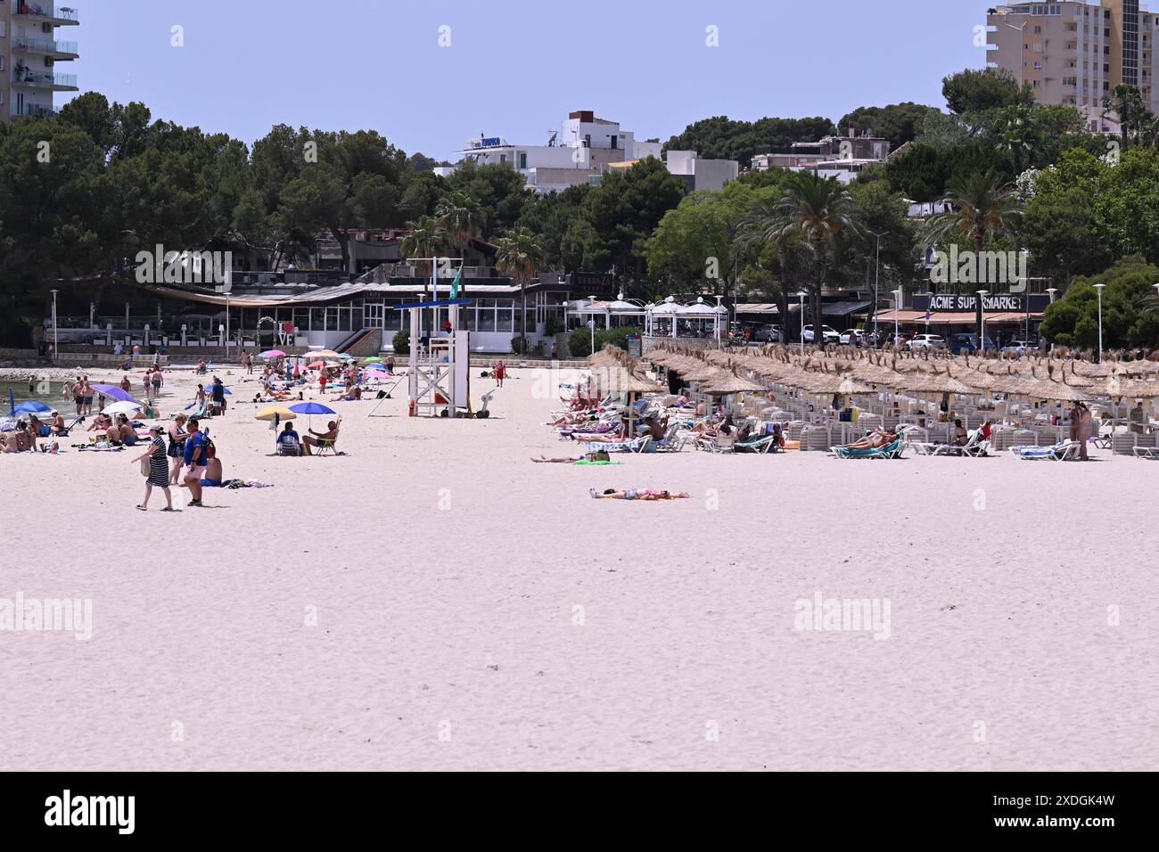 20240618 Palma de Mallorca PALMA, SPAIN - JUNE 18 2024 : Palmanova ...