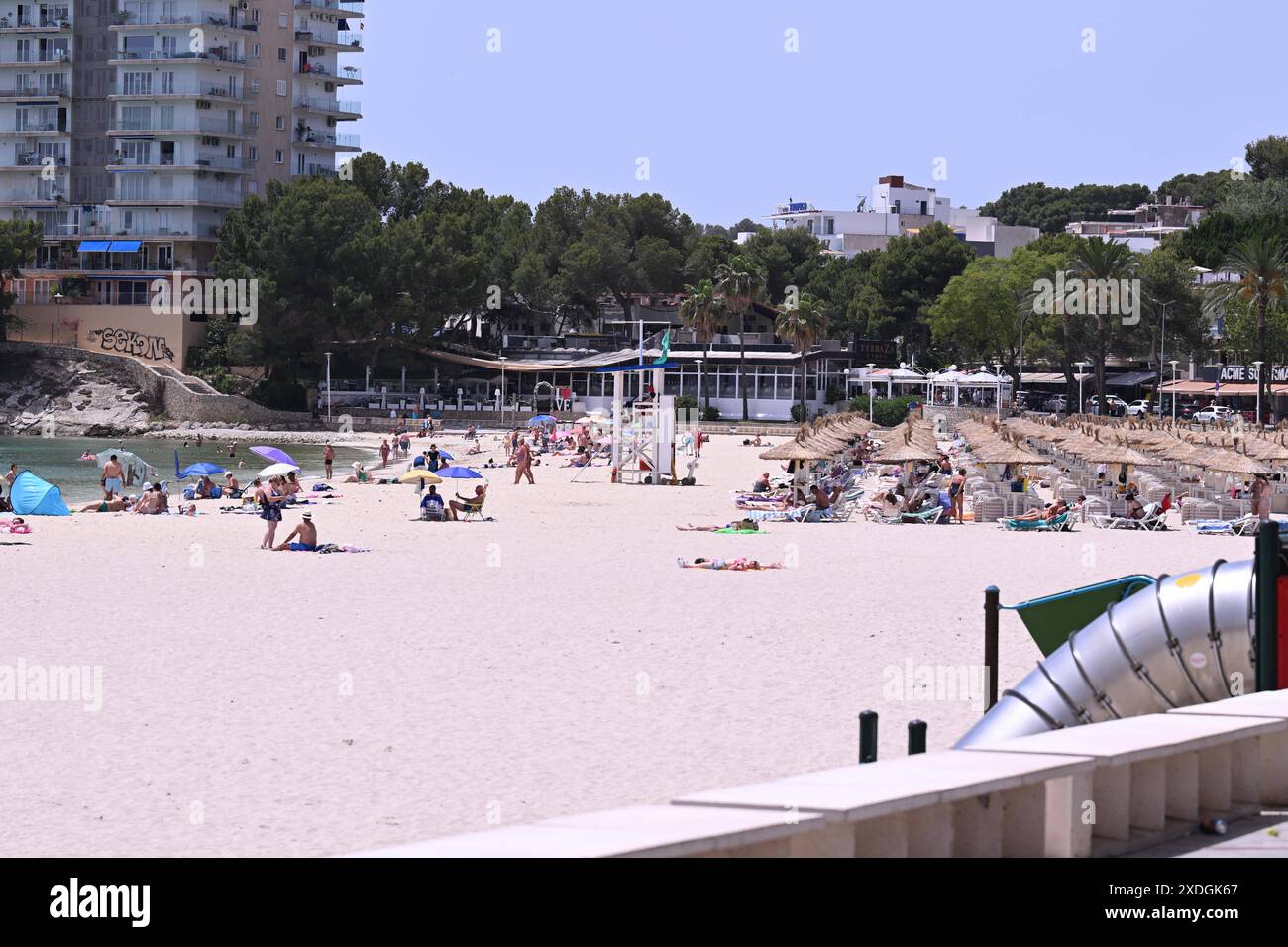 20240618 Palma de Mallorca PALMA, SPAIN - JUNE 18 2024 : Palmanova ...