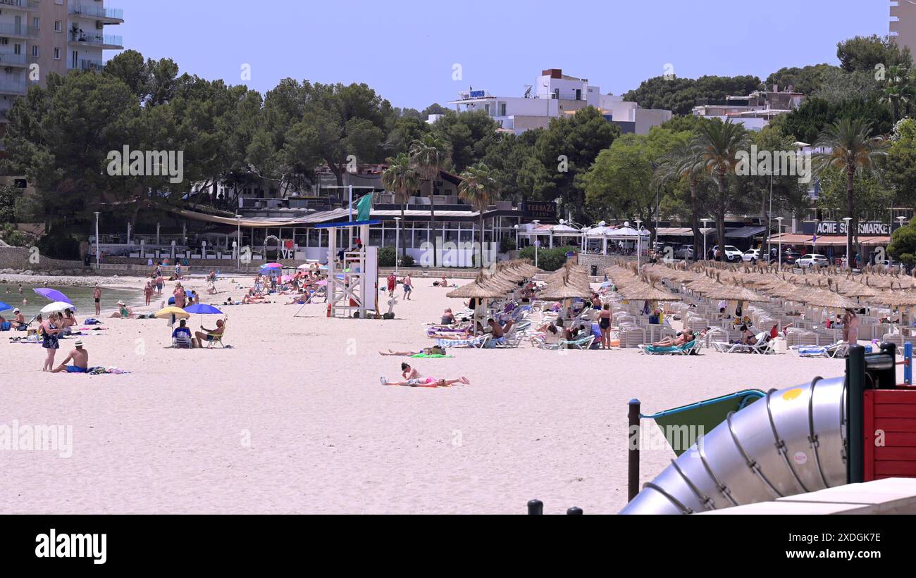 20240618 Palma de Mallorca PALMA, SPAIN - JUNE 18 2024 : Palmanova ...