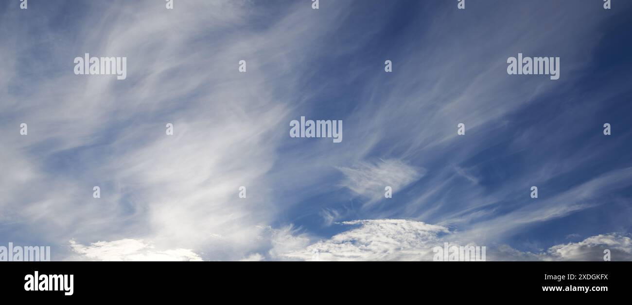 Nature, sky and clouds in outdoor with weather for humidity, climate ...
