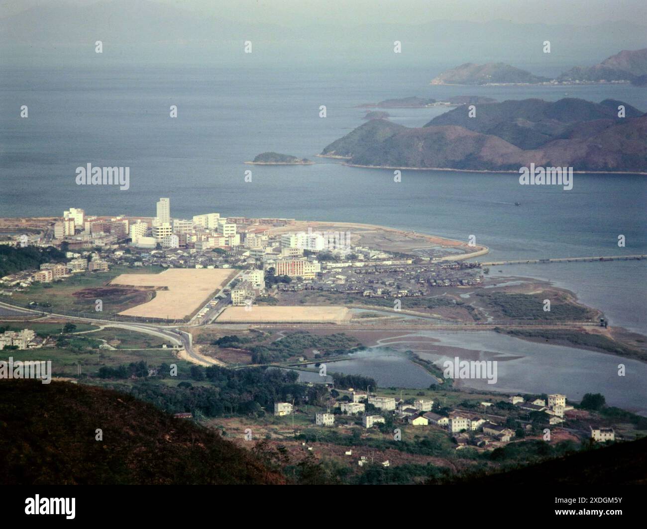 Sha Tau Kok Village and Starling Inlet, northeast New Territories, Hong ...