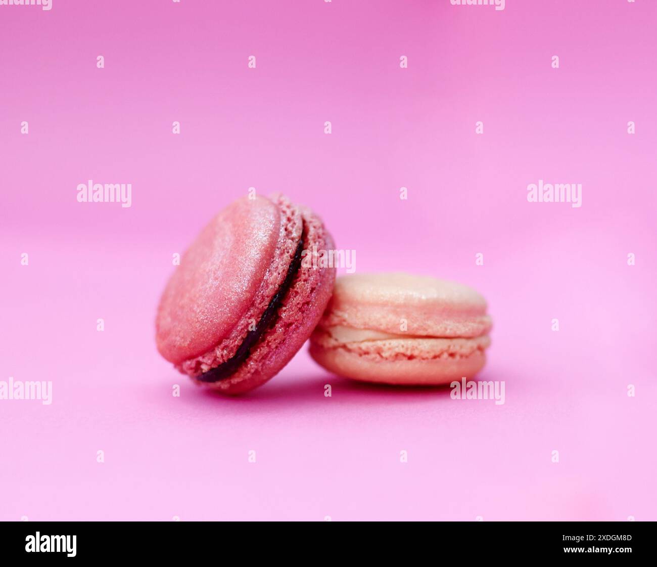 Macaroons, luxury and display of French sweets with variety, delicacy ...