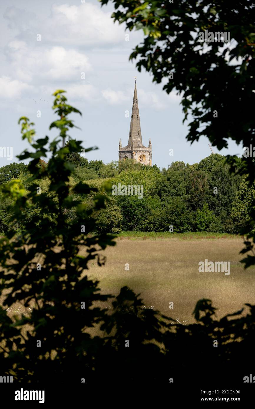 Stratford church warwickshire england hi-res stock photography and ...