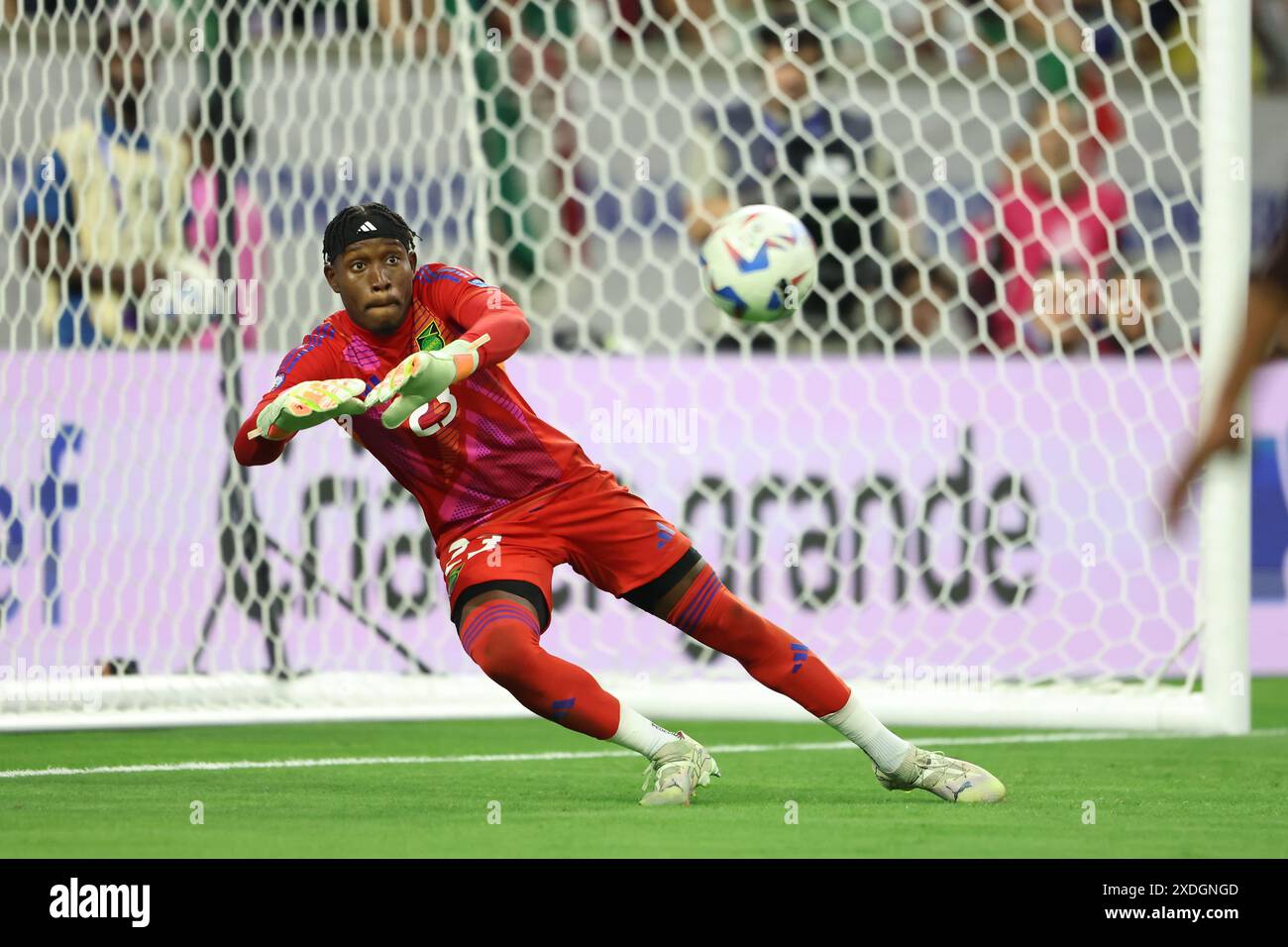 Houston, USA. 22nd June, 2024. HOUSTON, TX - JUNE 22: Jahmali Waite of ...