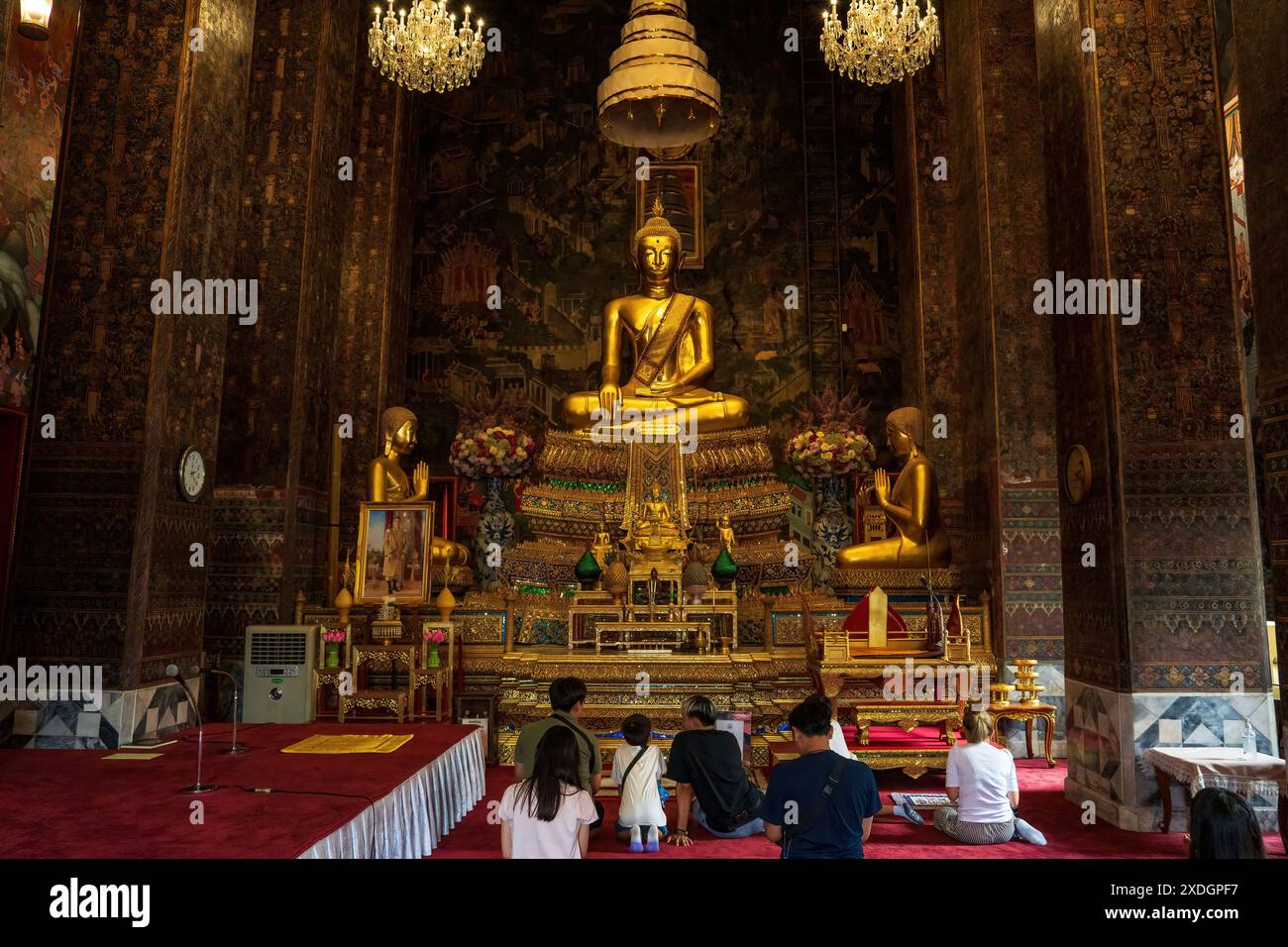 Phra Phuttha Dhamma Wichet Sasada is the principal Buddha image of Wat ...