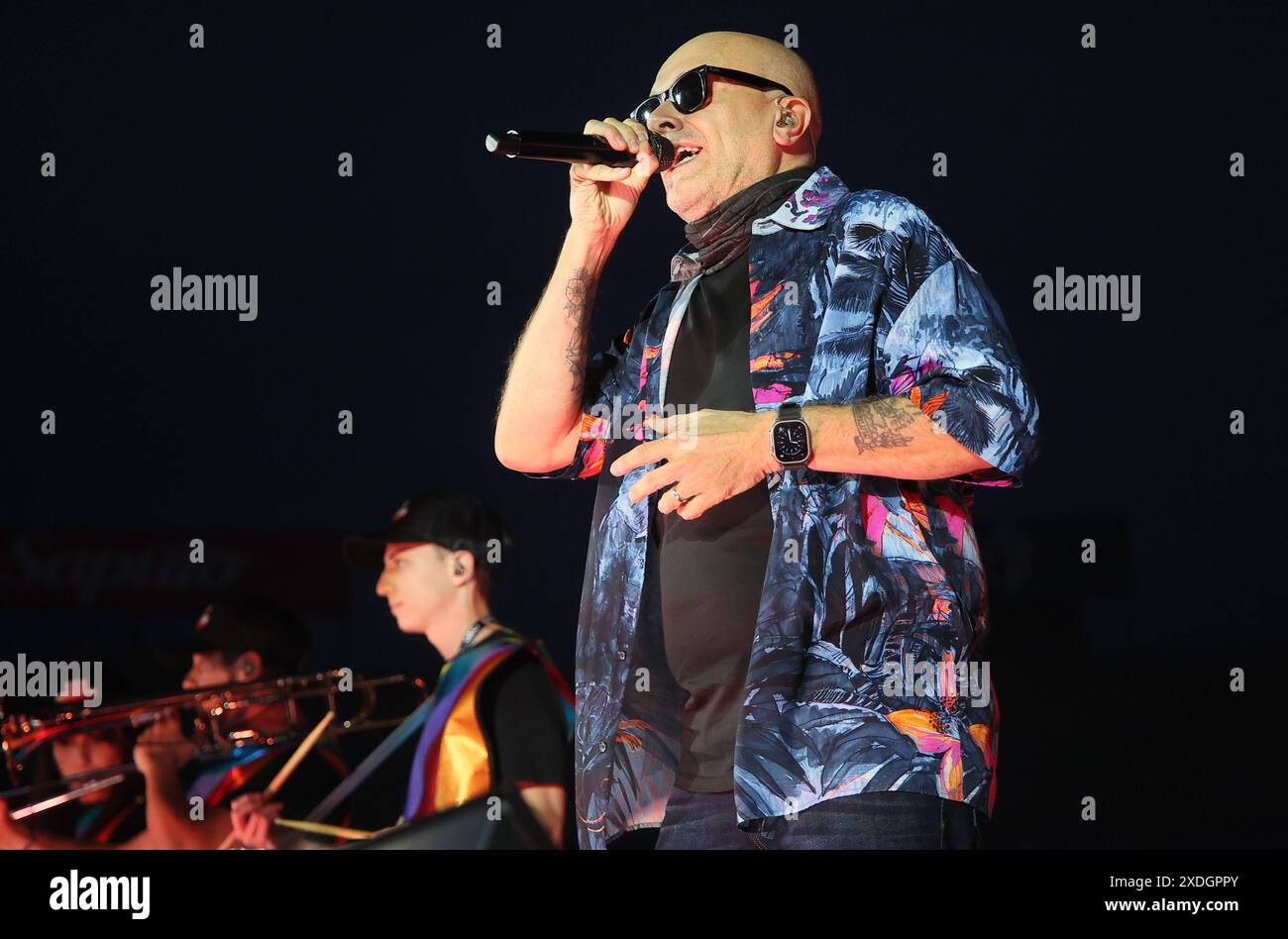 Italian singer Music Concert - Max Pezzali s Max Forever Tour 2024 ...