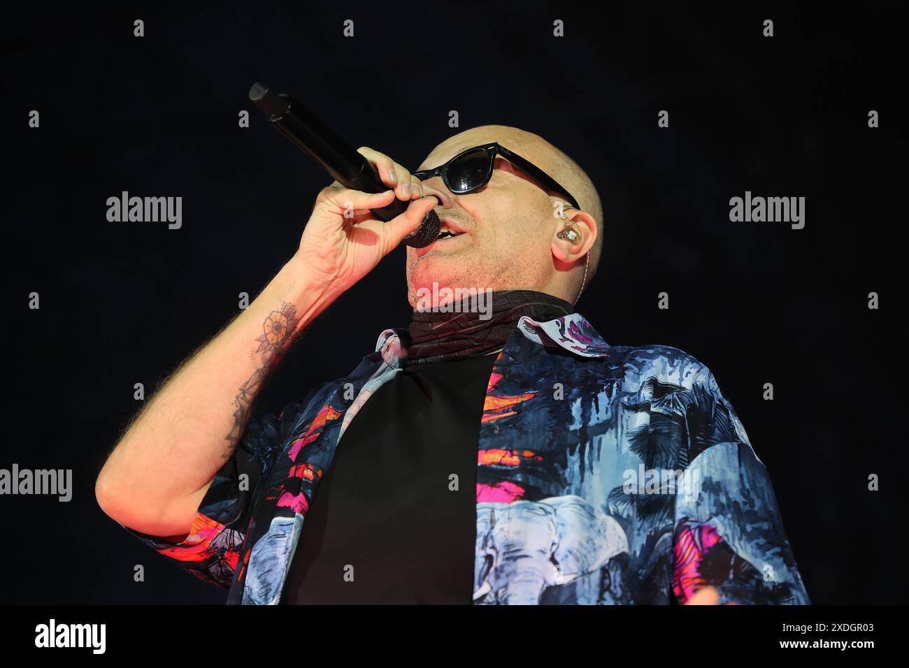 Italian singer Music Concert - Max Pezzali s Max Forever Tour 2024 ...