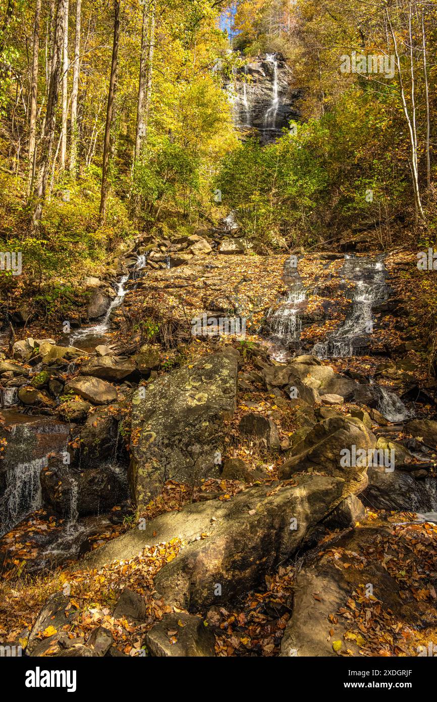 Amicalola falls autumn hi-res stock photography and images - Alamy