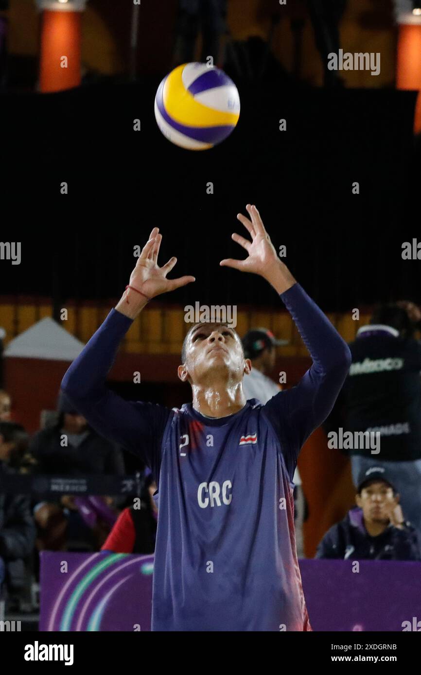 Jhostin Varela #2 of Team Costa Rica competes against Team Canada ...