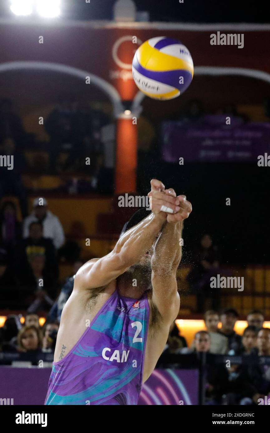 Daniel Dearing #2 of Team Canada competes against Team Costa Rica ...
