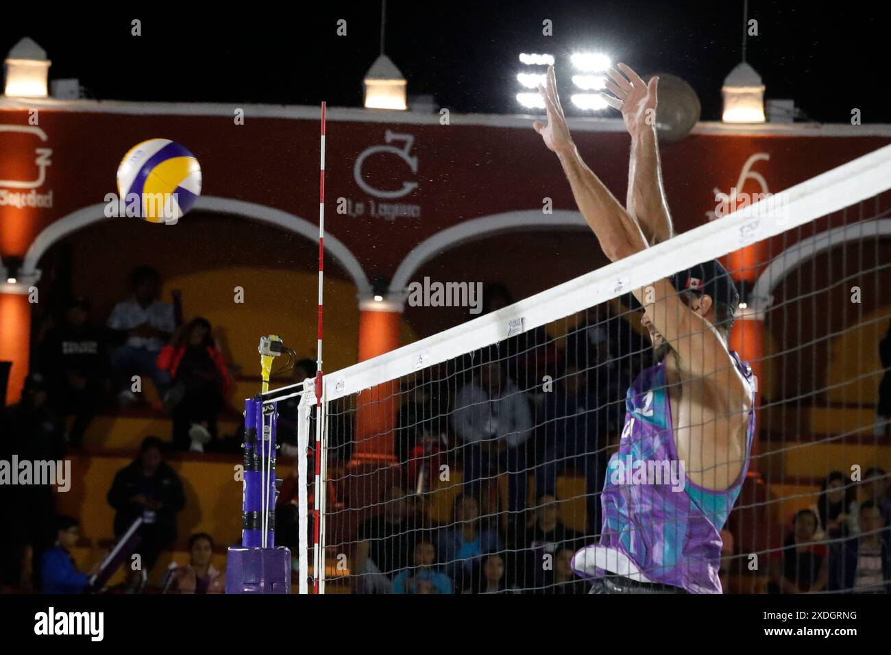 Daniel Dearing #2 of Team Canada competes against Team Costa Rica ...