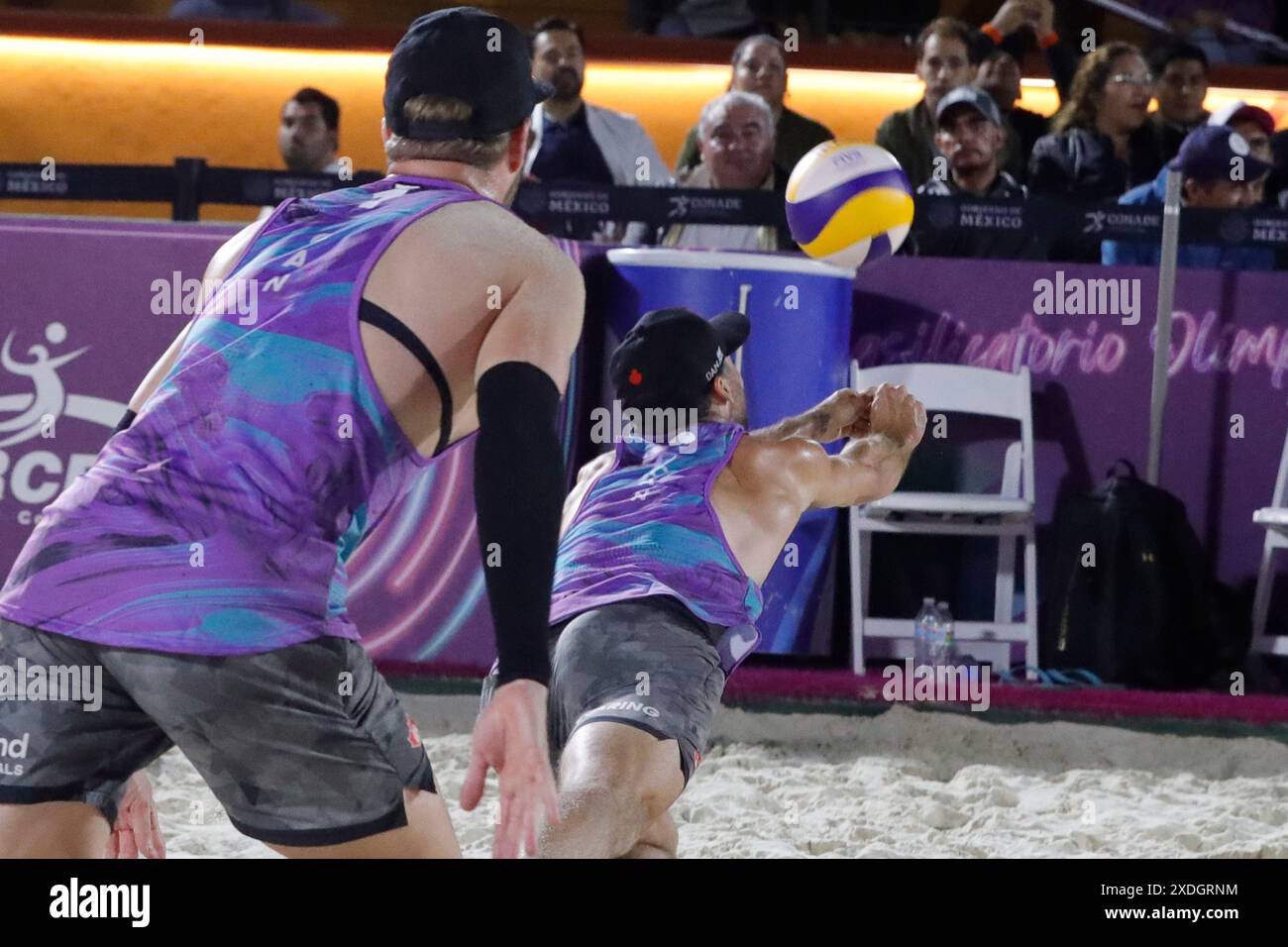 Samuel Schachter #1 and Daniel Dearing #2 of Team Canada compete ...