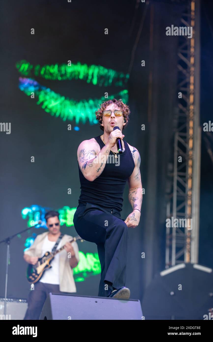 Prague, Czech Republic. 22nd June, 2024. British singer and songwriter ...