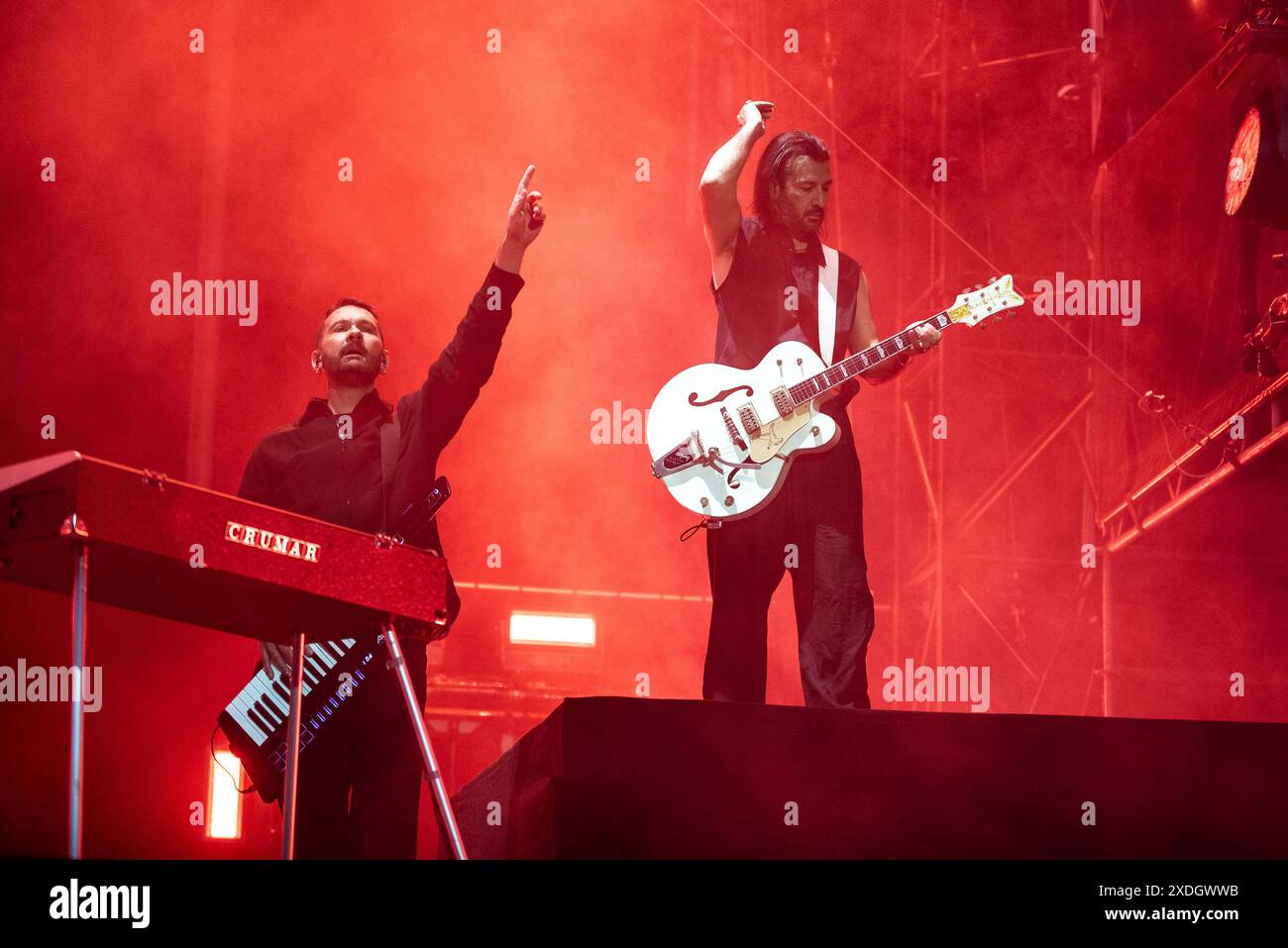 Emanuele Spedicato and Ermanno Carla of Negramaro Stock Photo - Alamy