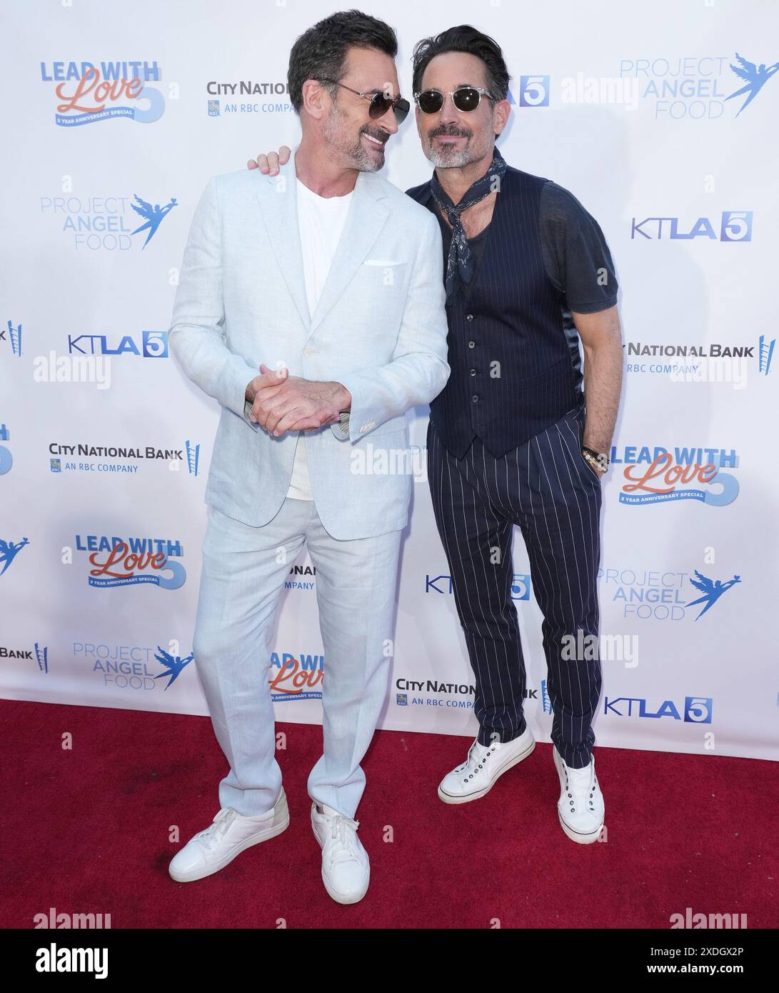 Los Angeles, USA. 22nd June, 2024. (L-R) Gregory Zarian and Lawrence ...