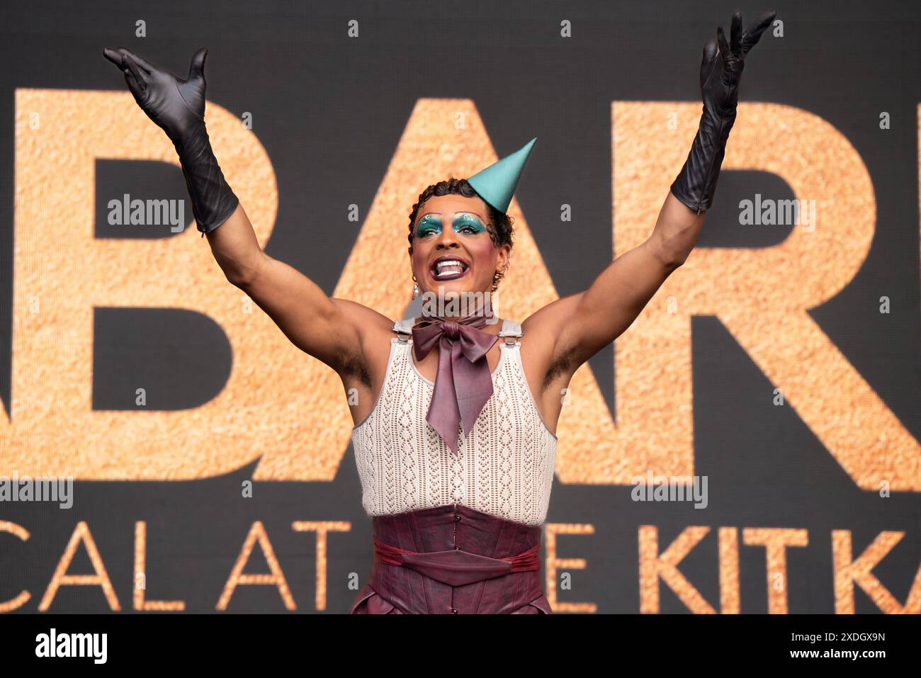 London, UK. 22nd June, 2024. Layton Williams performs as Emcee in ...