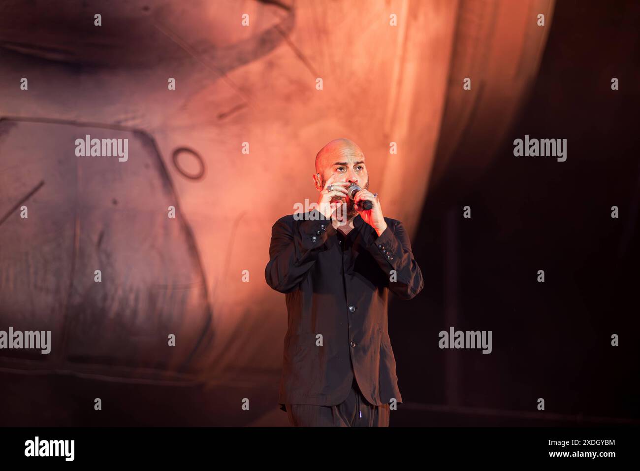 Music Concert - Negramaro - Stadi 2024 Giuliano Sangiorgi of Negramaro ...