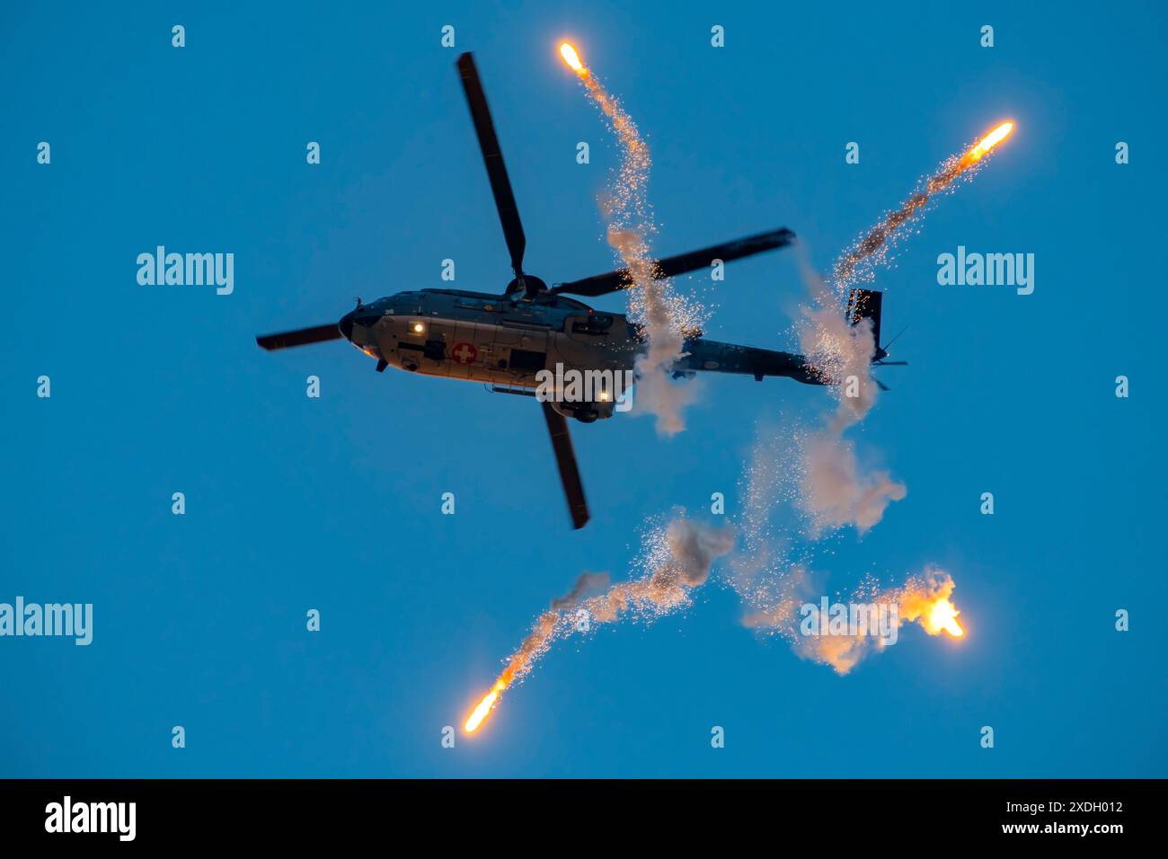Eurocopter AS332 Super Puma at Antidotum Air Show 2024 in Leszno ...